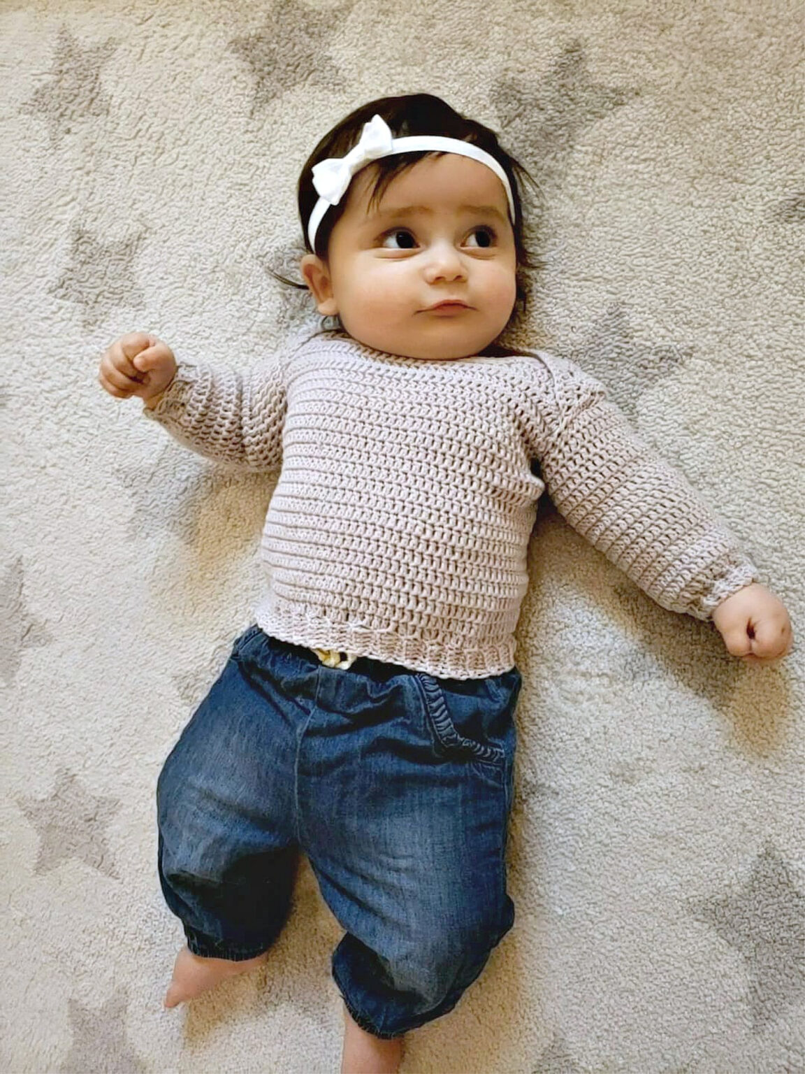 The Clever Collar Sweater – A Baby Pullover Pattern – The Snugglery