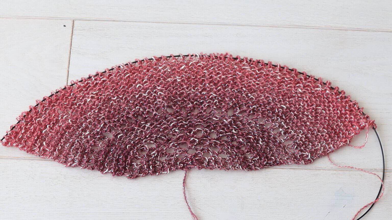 How To Knit The Half Pi Shawl - Beginner Friendly Free Pattern - The ...
