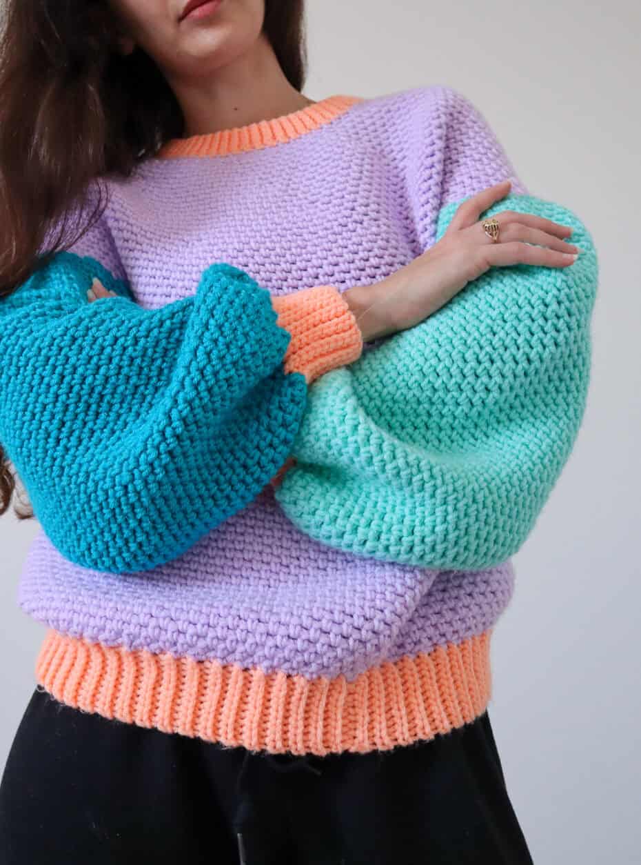 The Better Sweater - Worsted Crochet Sweater Pattern - The Snugglery