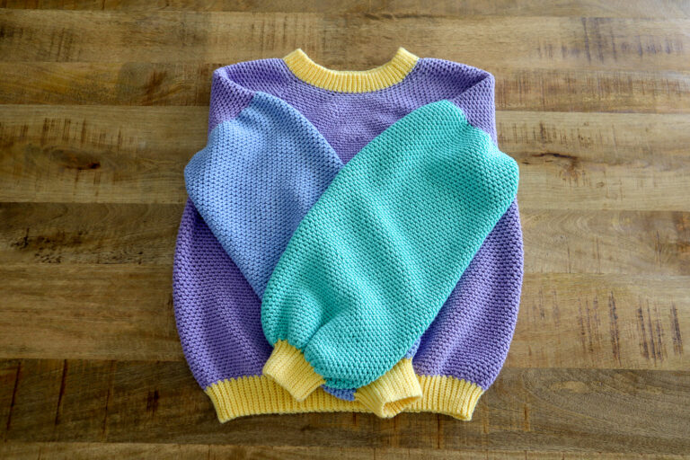 The Better Sweater – DK Weight Crochet Sweater Pattern – The Snugglery