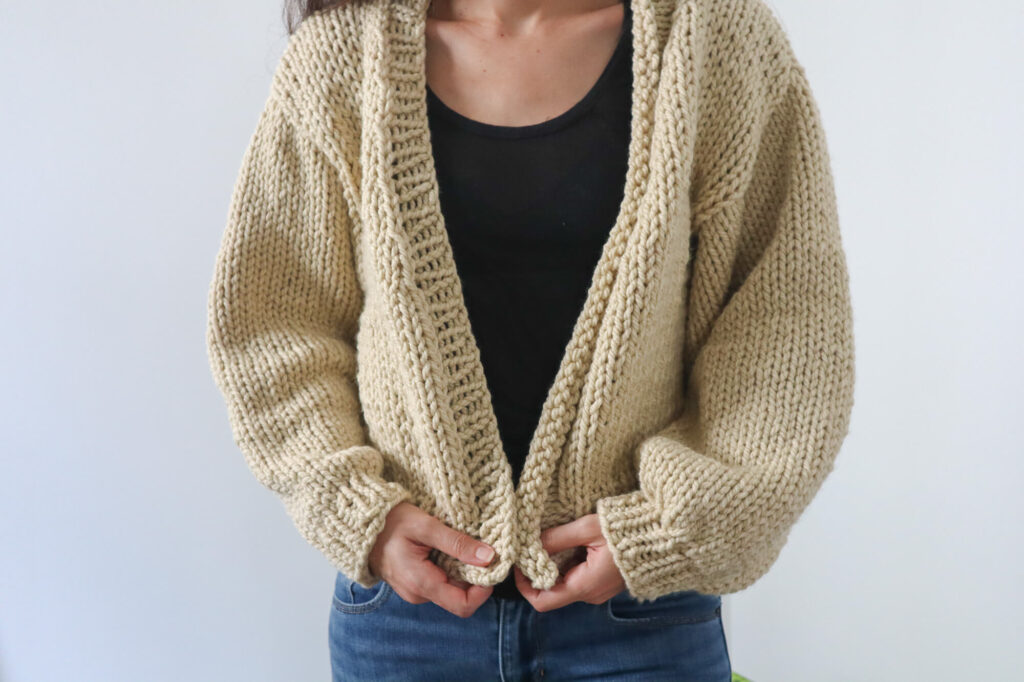 The Creative Cardigan – Customizable Knitting Pattern – The Snugglery