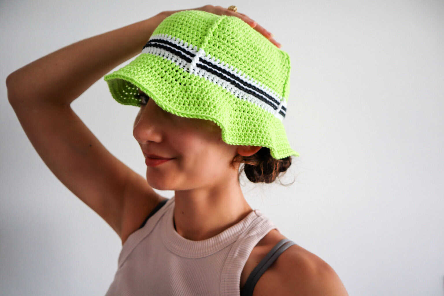 The "Walkin' on the Sun" Bucket Hat: A 90's Inspired Crochet Tutorial ...