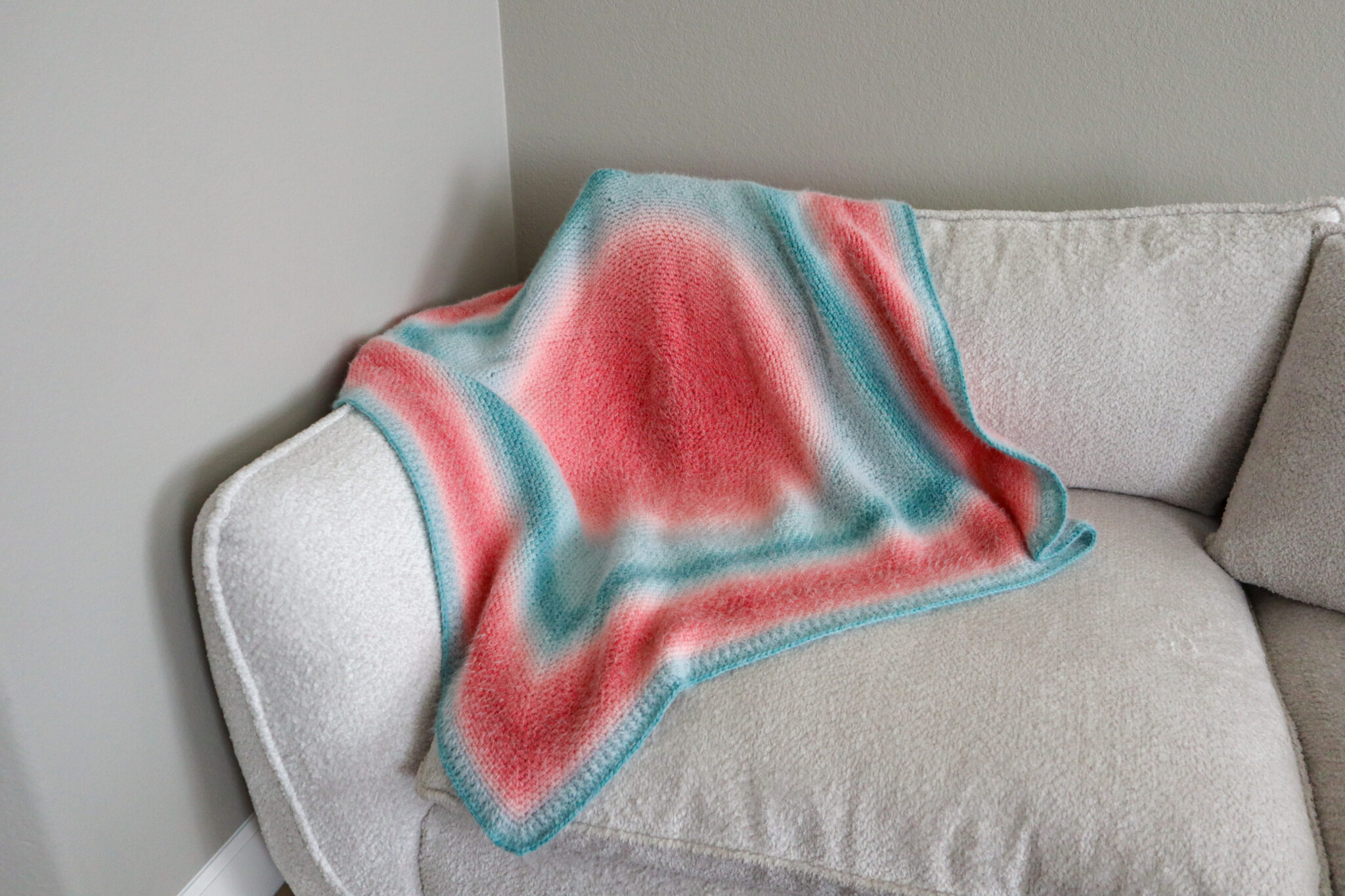 The Aura Blanket – A radiant crochet pattern, perfect for gradient ...